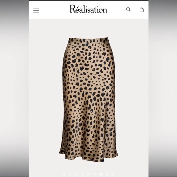Realisation Par | Skirts | Realisation Par Naomi Skirt Leopard Print ...
